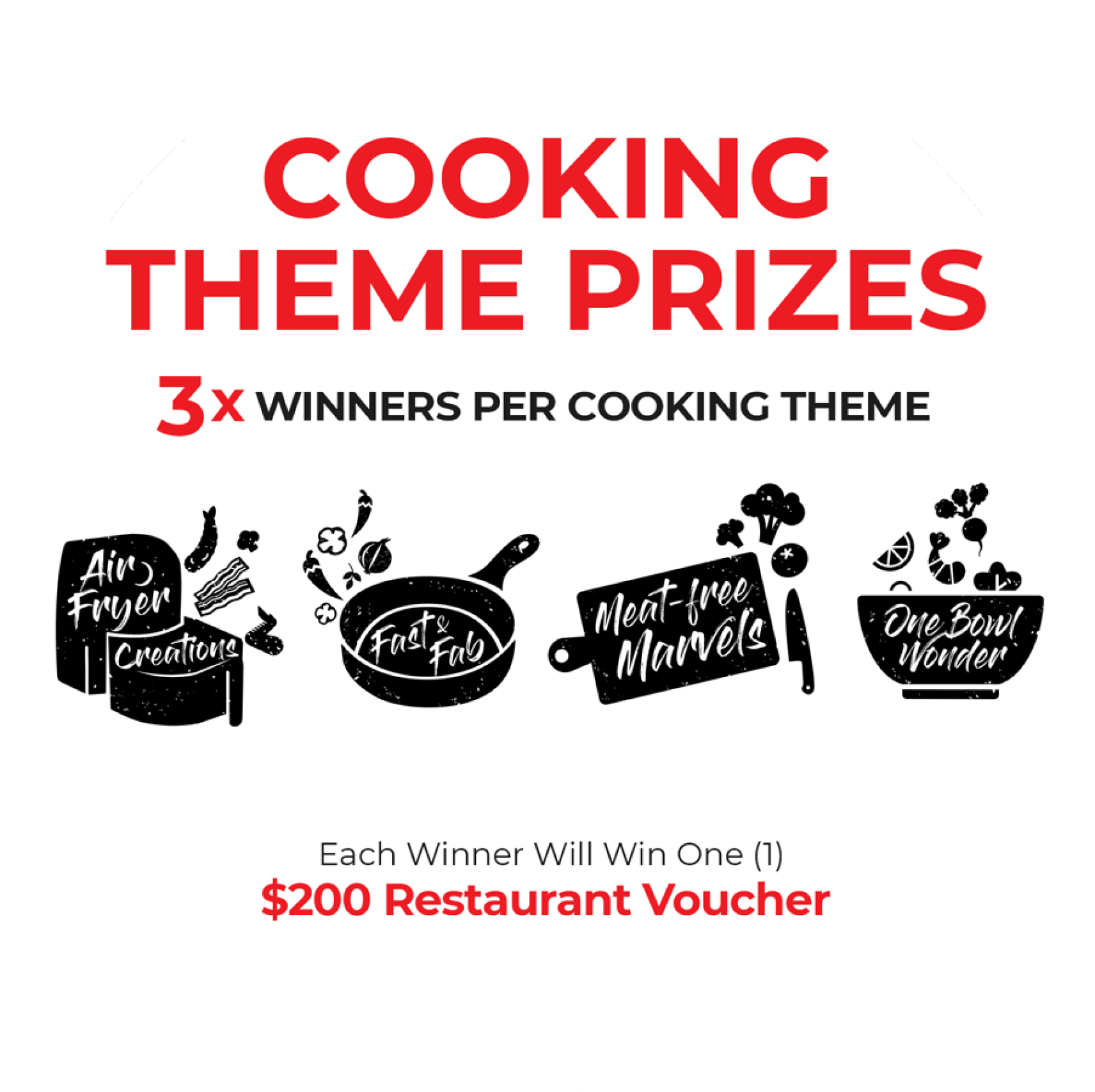 Prizes | Cook Snap Win
