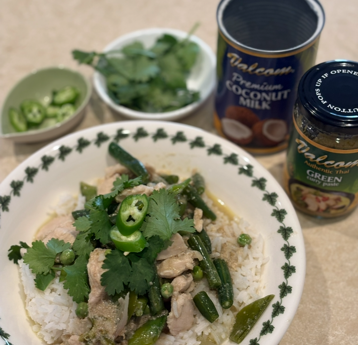 Zesty green chicken curry | Cook Snap Win 2025