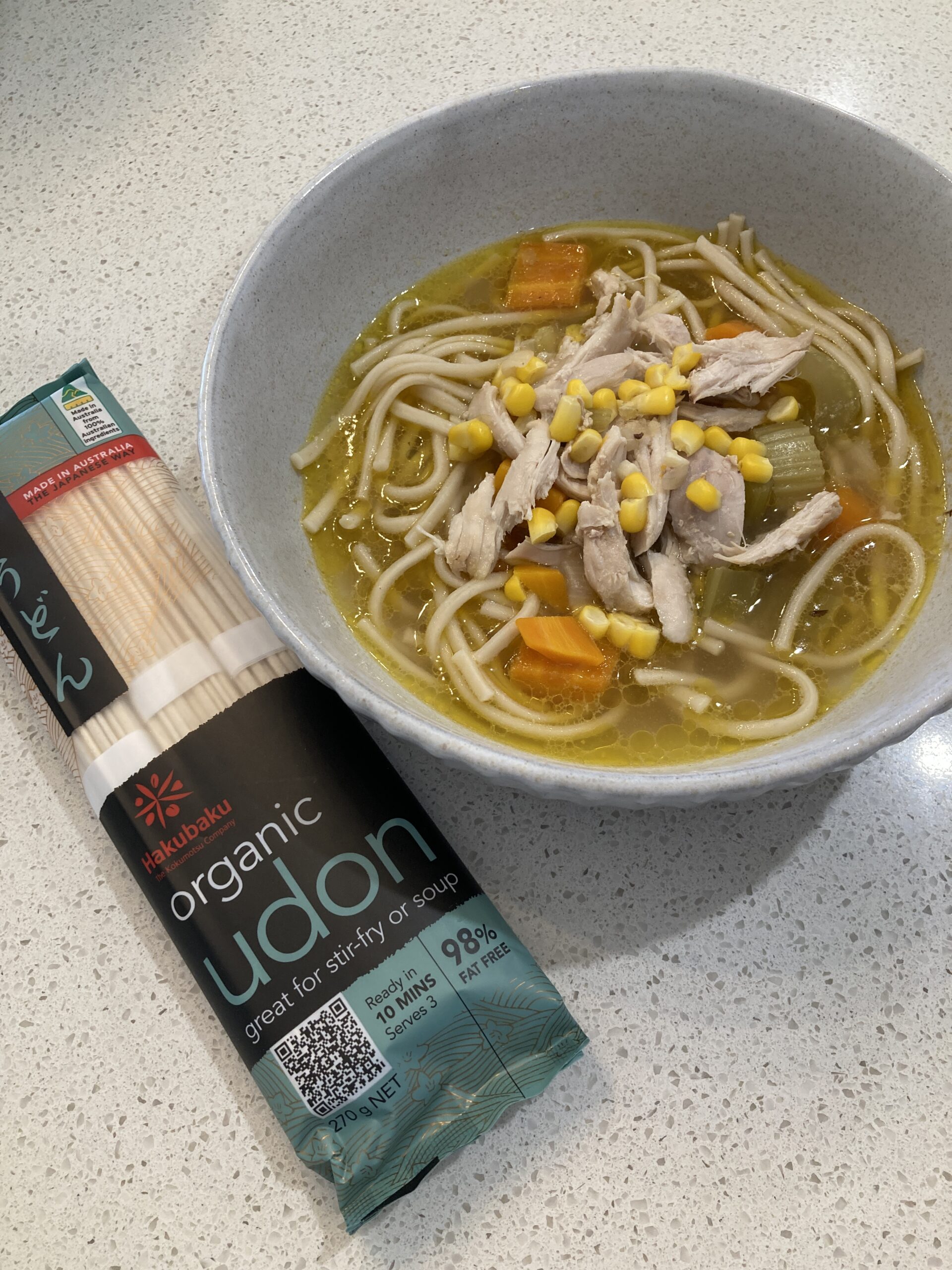 Ginger Chicken Bone Broth Noodle Soup | Cook Snap Win 2025
