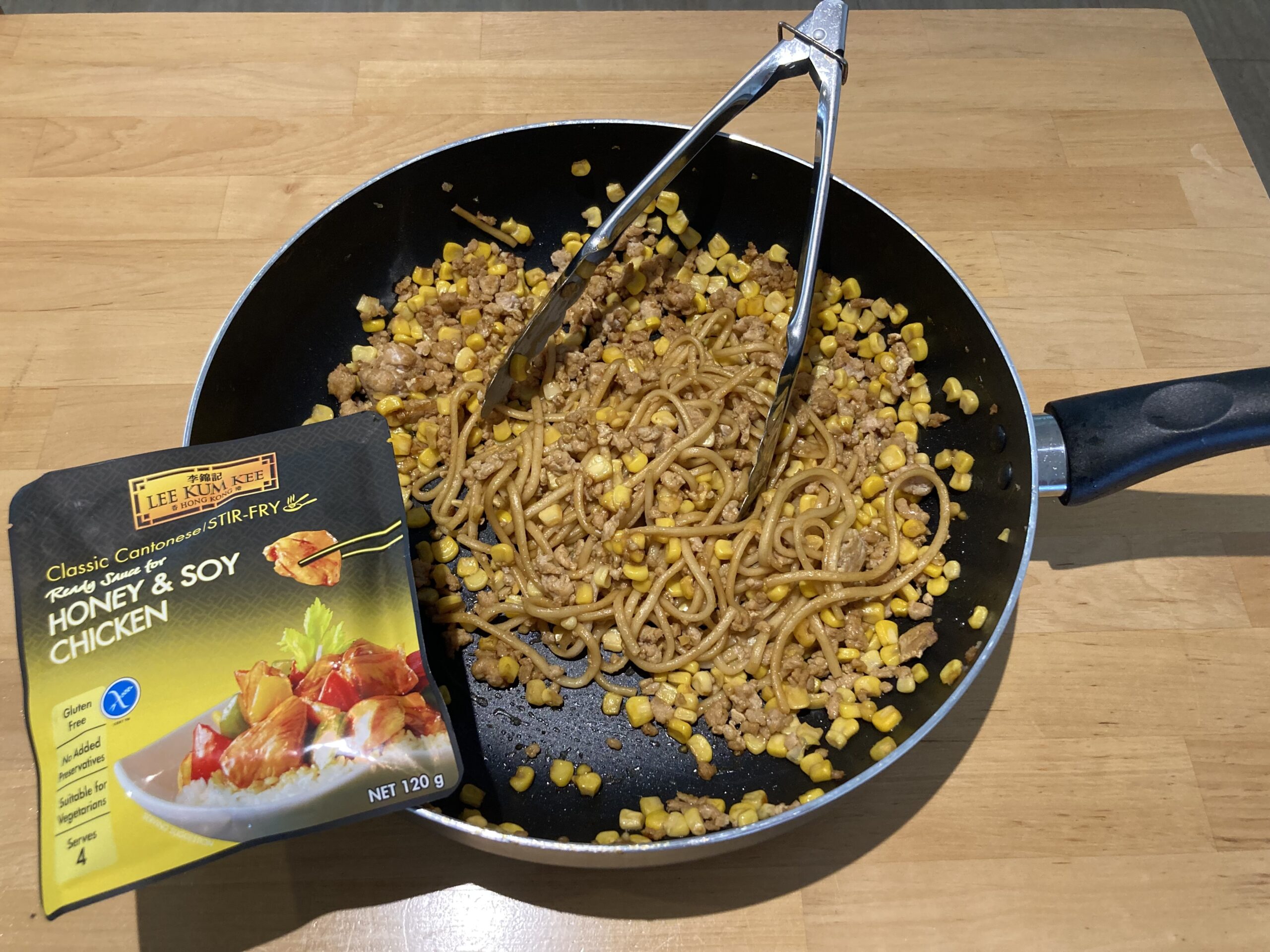 Honey & Soy Sweetcorn Chicken Noodles | Cook Snap Win 2025
