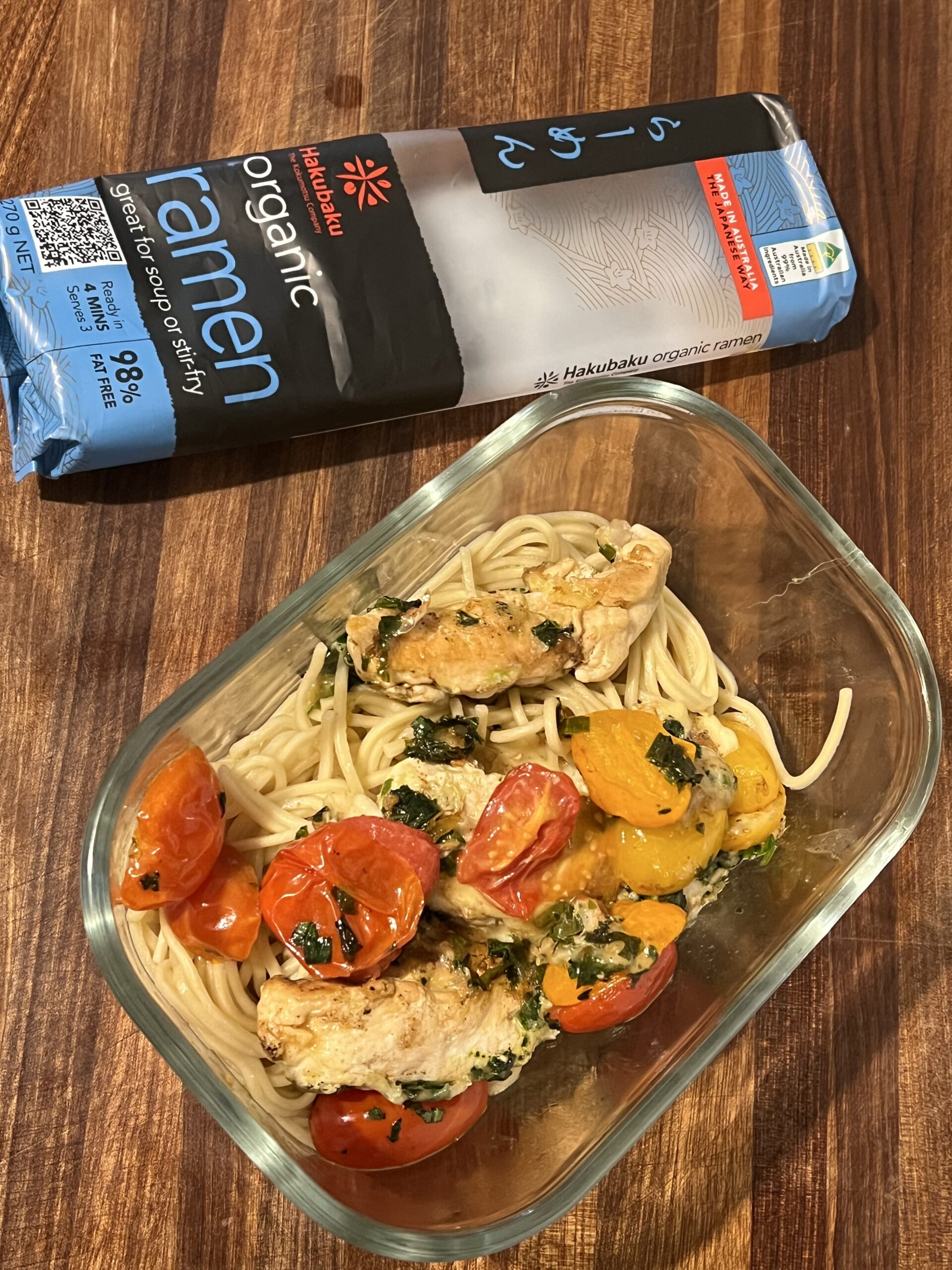 One Pan Caprese Chicken with Ramen Noodles | Cook Snap Win 2025