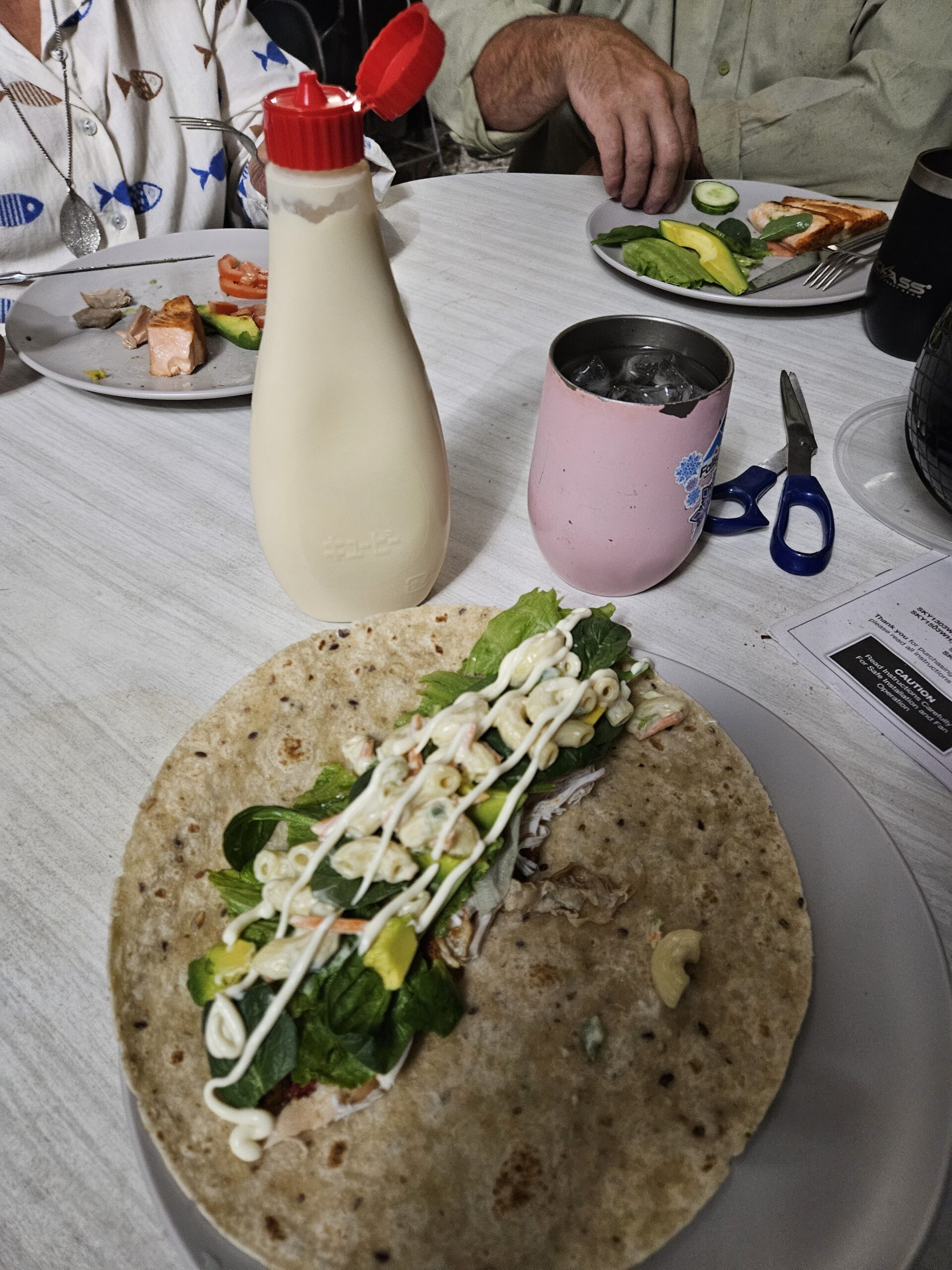 Homemade chicken wraps | Cook Snap Win 2025