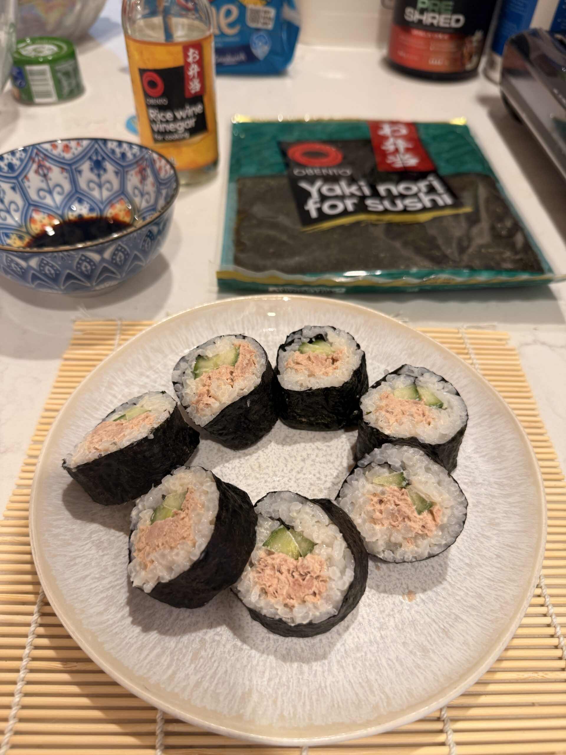 Tuna cucumber sushi | Cook Snap Win 2026